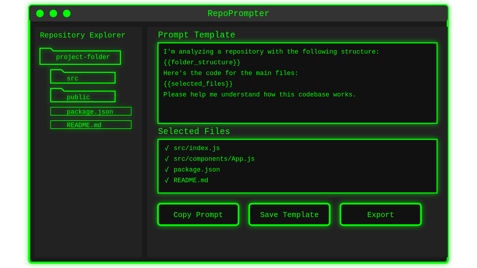 RepoPrompter - Copy & Prompt Repositories with Ease